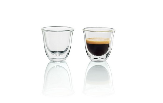 De’Longhi 5513214591 bicchiere da caffè Trasparente 2 pz in offerta...