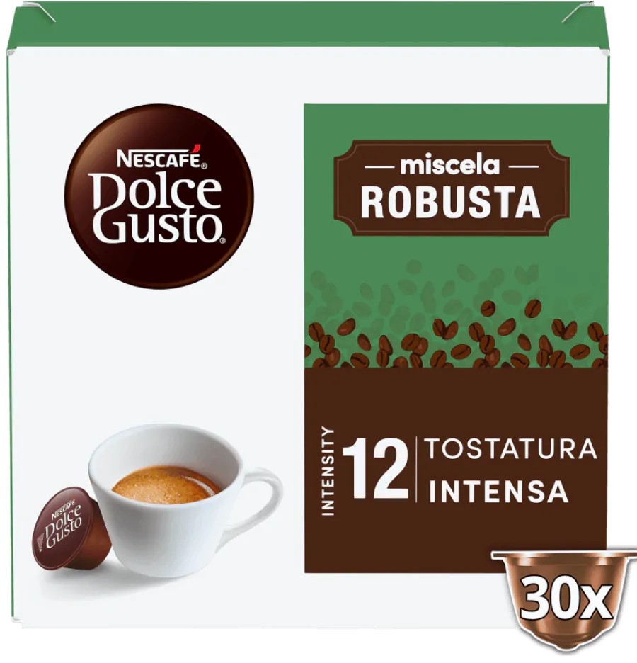 NESTLE NESC. DOLCE GUSTO MISCELA ROBUSTA 30 CAPSULE in offerta su ...