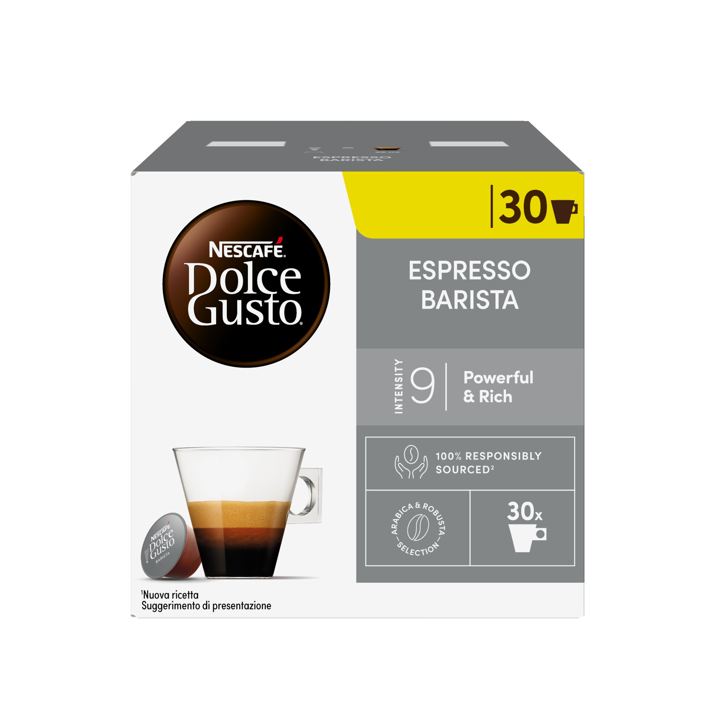 NESTLE NESC. DOLCEGUSTO NEW PACK ESPRESSO BARISTA CONF. 30 CAPSULE...