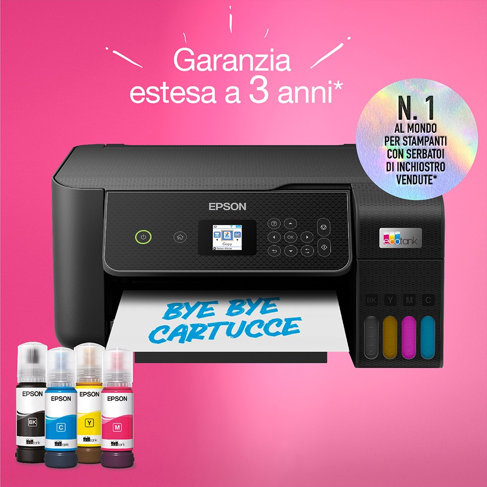 EPSON ET-2875 STAMPANTE AIO ECOTANKCOLOR 3IN1 - WIFI