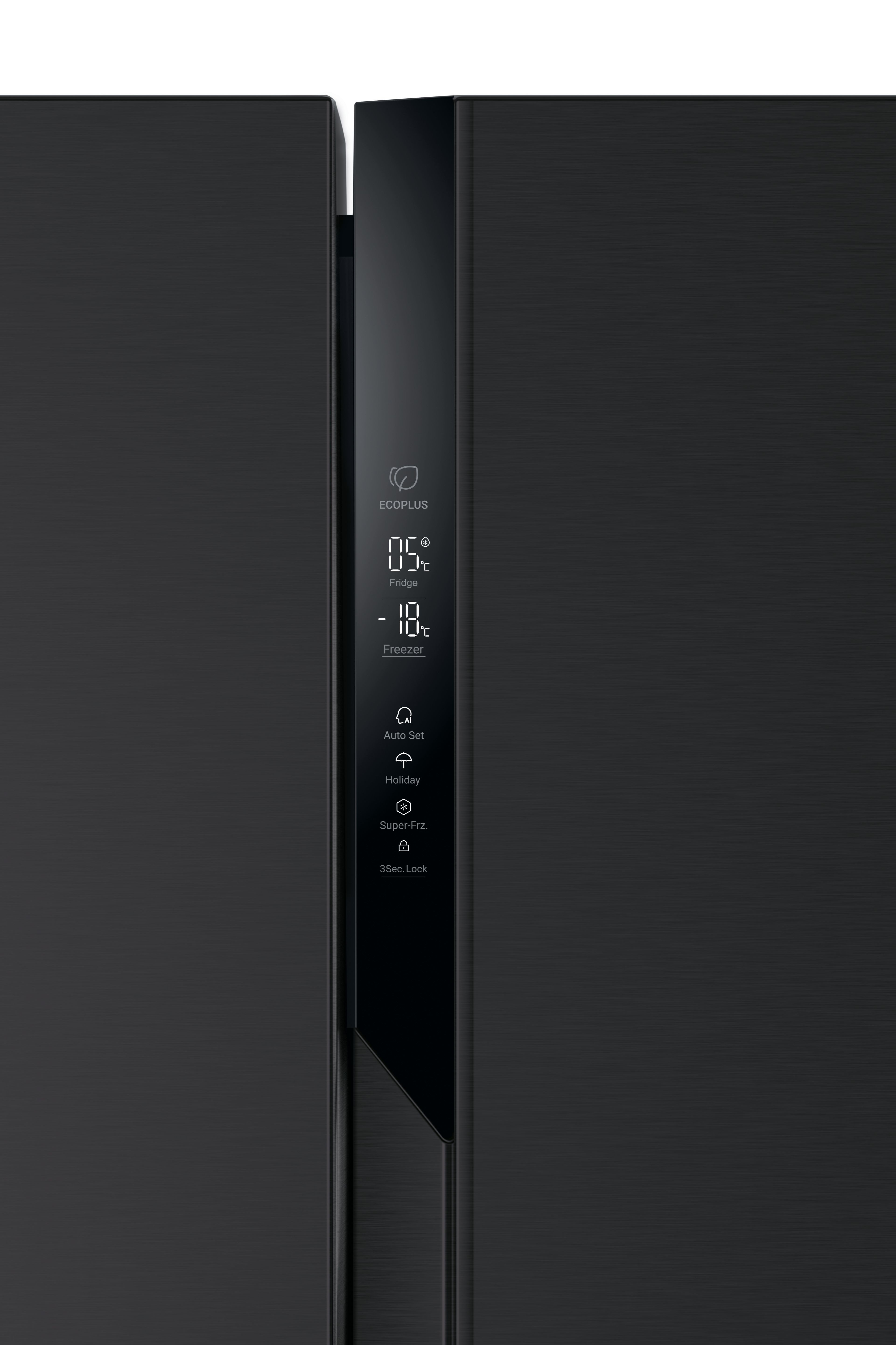 HAIER HSR3918ENPB FRIGO E SBS 528LT NF BLACK H177 L91 P65 TOUCH LED
