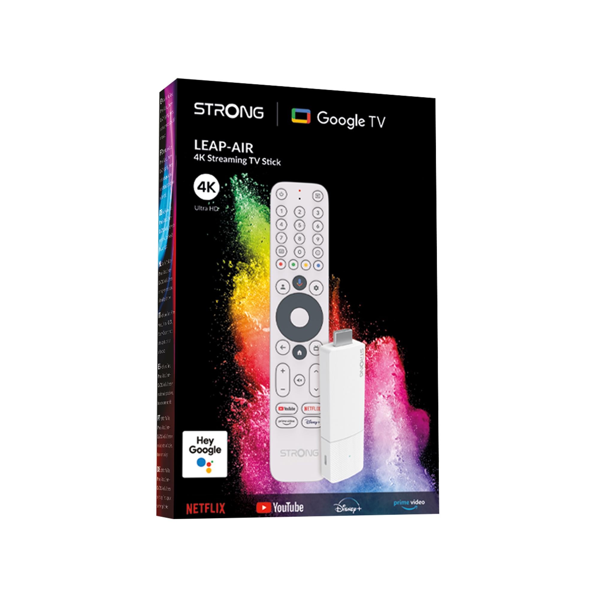 STRONG LEAP-AIR GOOGLE TV STICK 4K UHD