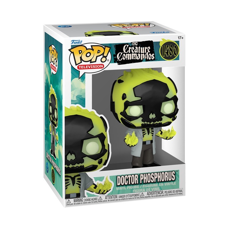 FUNKO POP TV CREATURE COMMANDOS S1 DR PHOSPHORUS